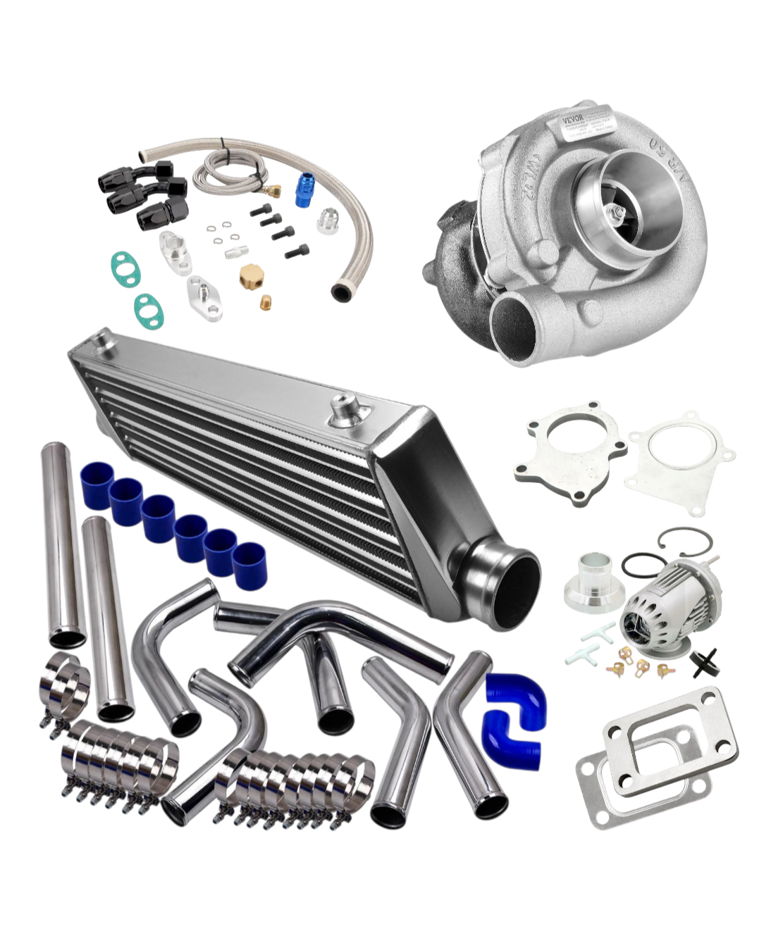 Universal DIY Turbo Kit 150-350hp – Affordable Turbo Kits