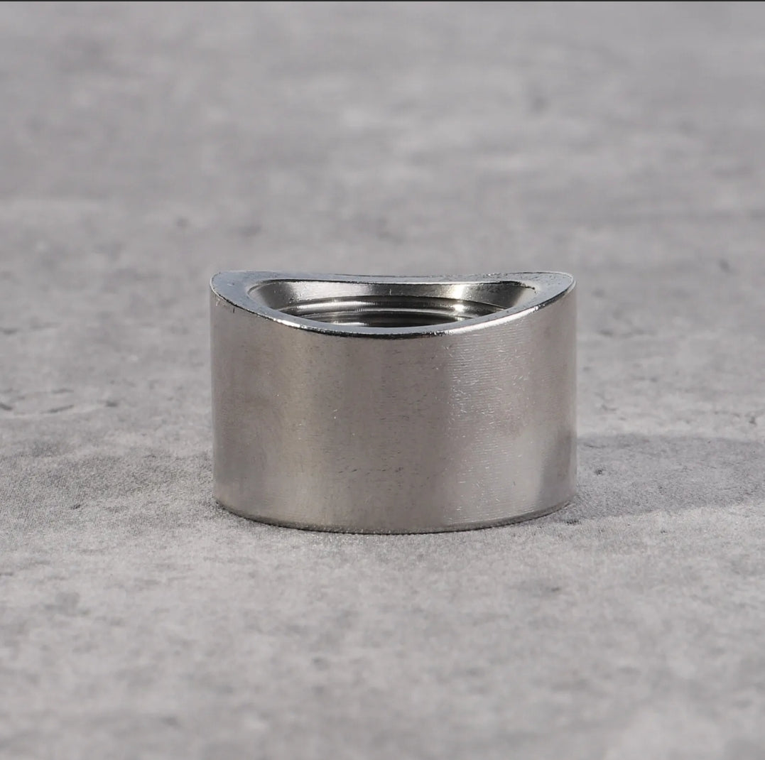 ATK O2 OXYGEN SENSOR BUNG M18 X 1.5 Notched Weld on add O2 SENSOR Bung ...